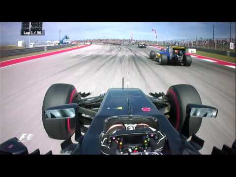Jenson Button's Amazing First Lap in Austin | F1 is...Being Bold