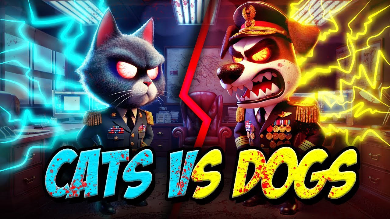 ⚔️🐱Cats vs Dogs🐶🧨 Epic Battle 💣 - YouTube
