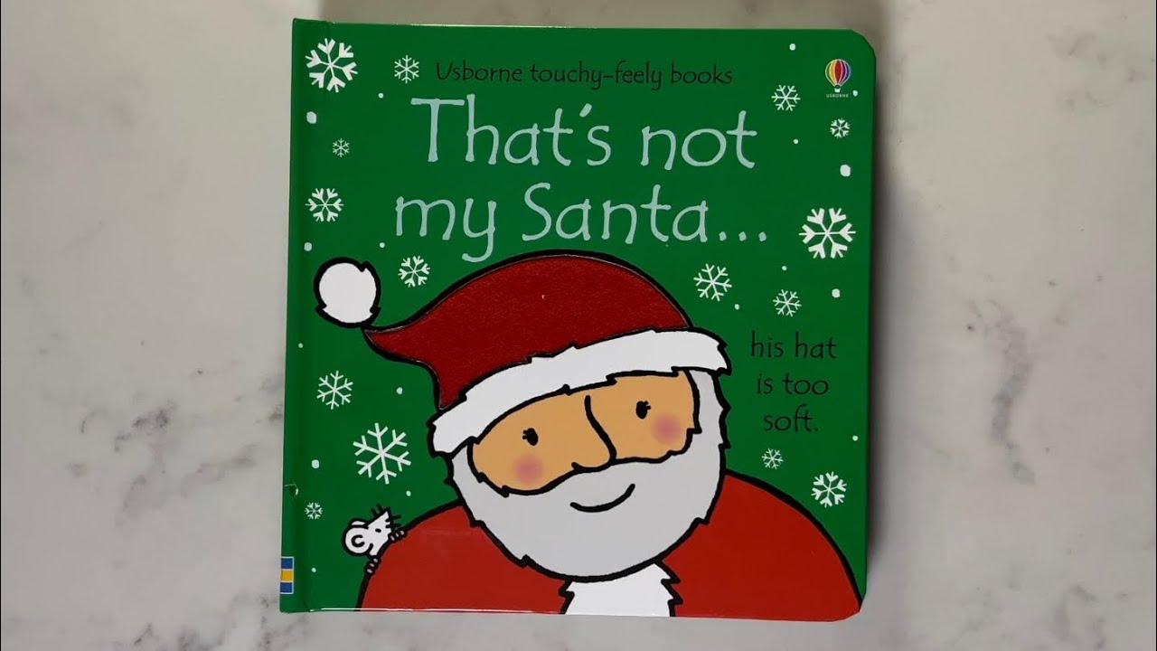 That’s not my Santa, Christmas book reading - YouTube