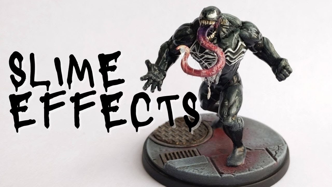 Saliva/ slime tutorial for miniatures! - YouTube