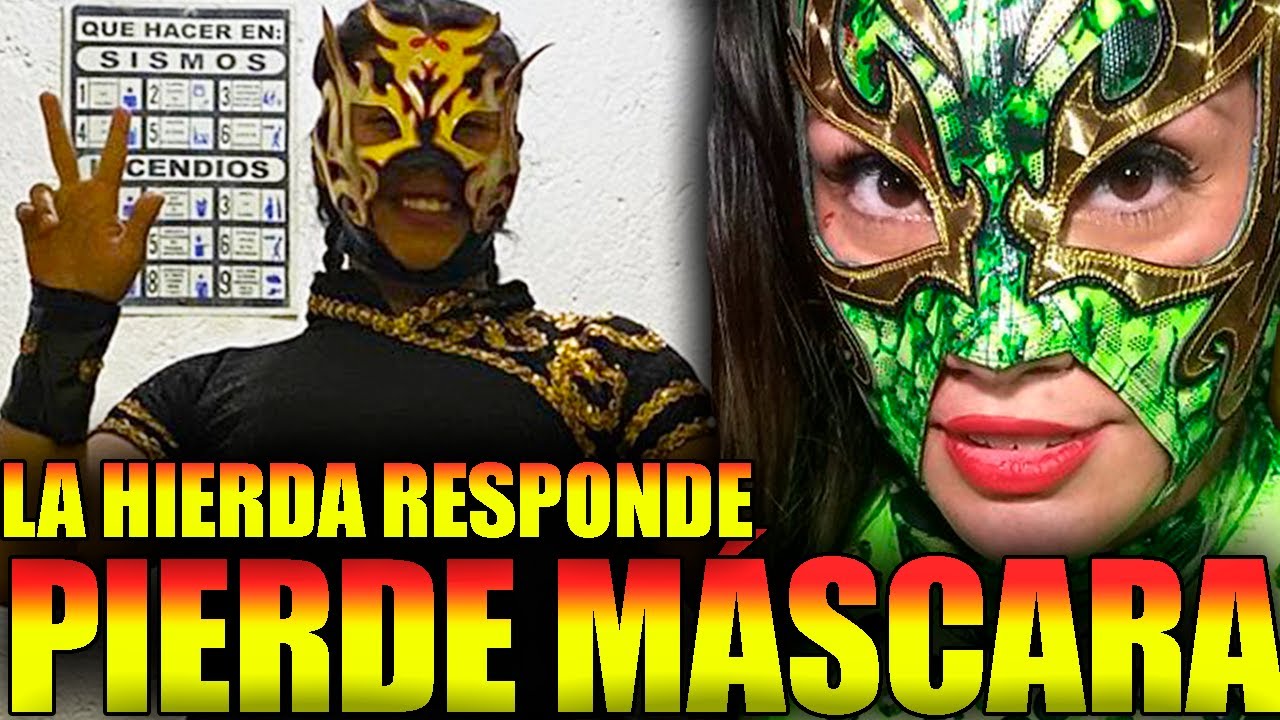 PIERDE la MÁSCARA La Hiedra AAA responde a la derrota de Luchadora ...