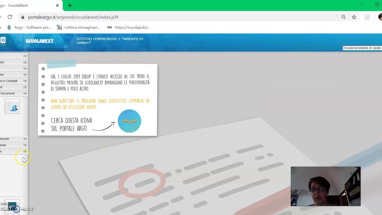 Condivisione Documenti con Argo per Docenti - YouTube