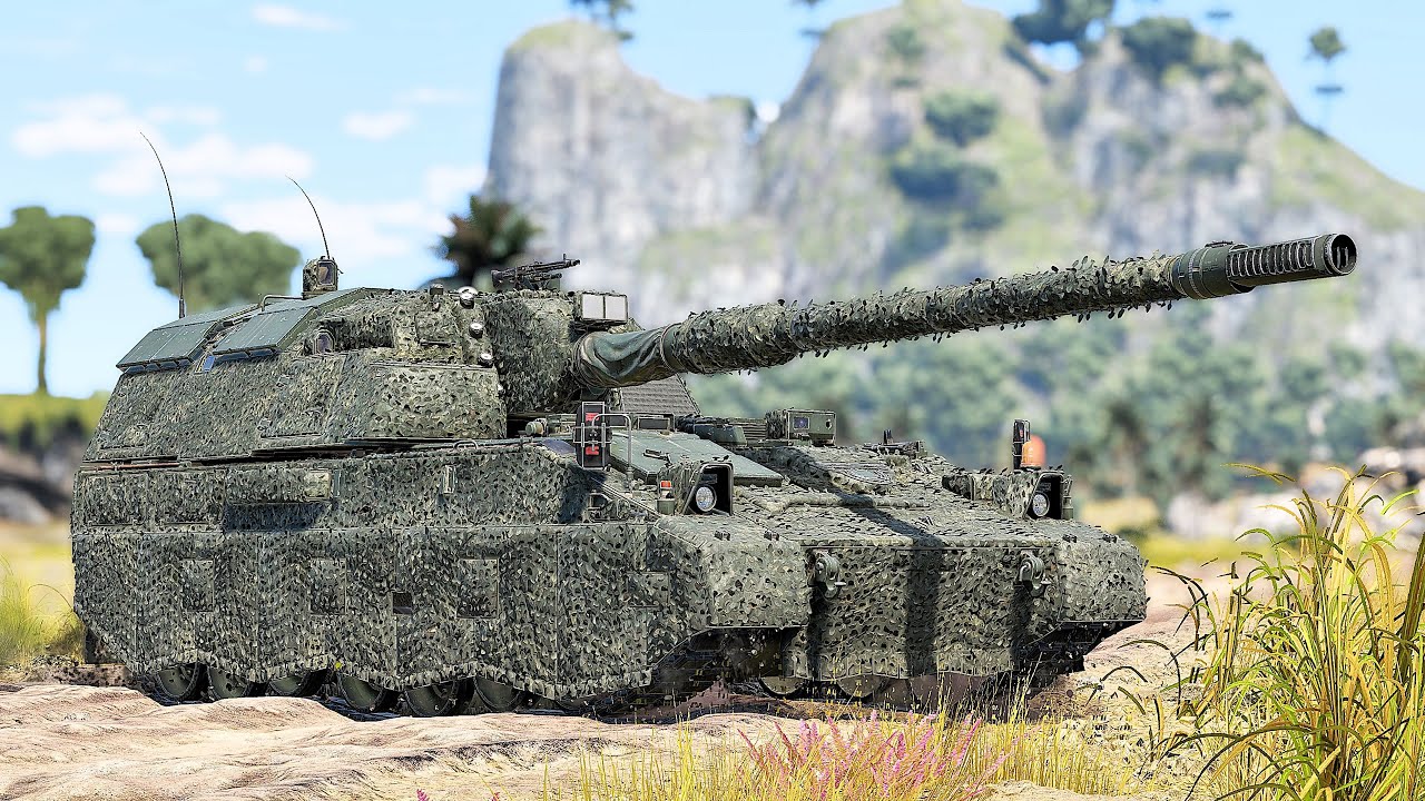 Most Powerful Artillery Tank in War Thunder - PzH 2000HU - YouTube