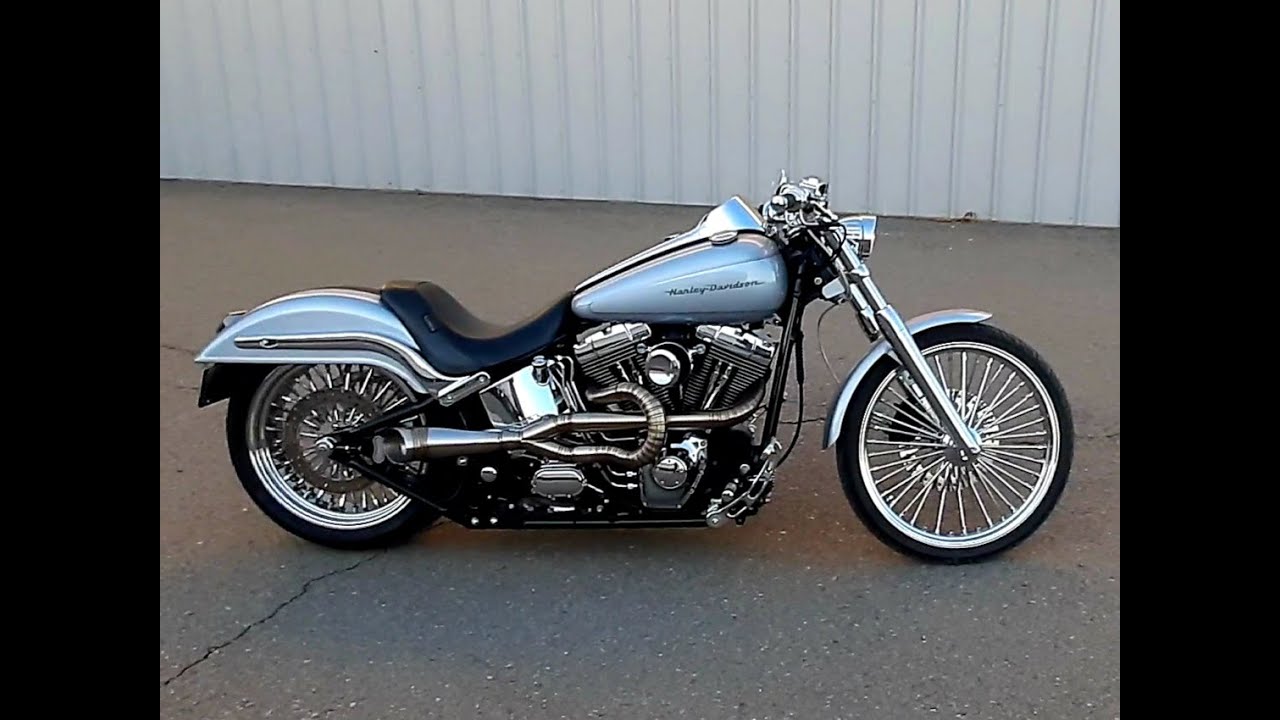 2001 Harley Davidson Softail Deuce Custom - YouTube