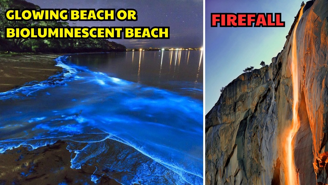 Top 12 Places with the Most Unbelievable Natural Phenomena - YouTube
