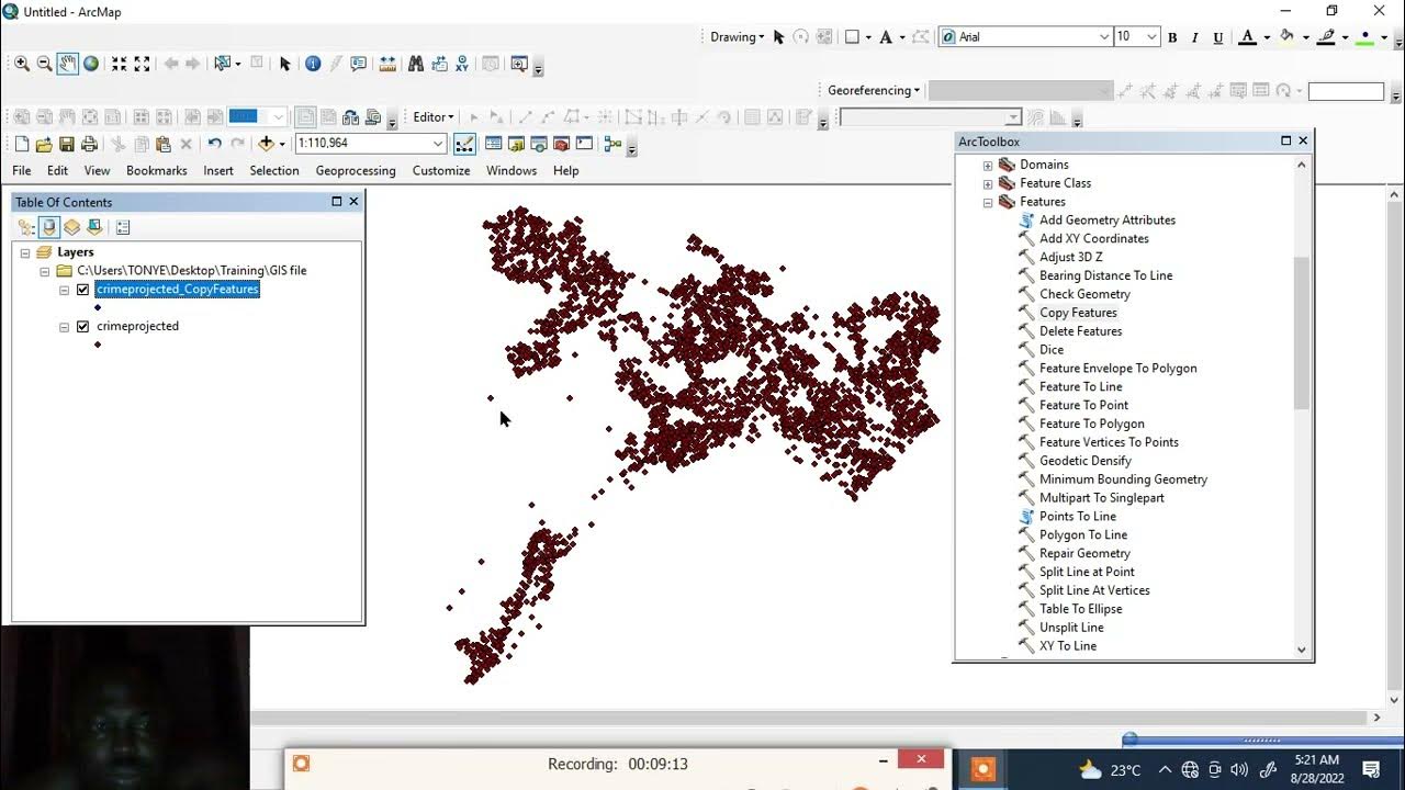 HotSpot Analysis Crime Data using Geo-Spatial data - YouTube
