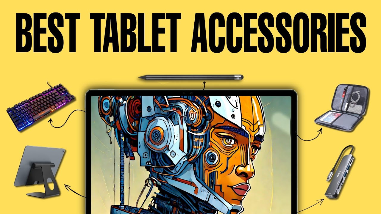 5 Best Accessories for all Android Tablets (2024)| Keyboard, Stylus ...