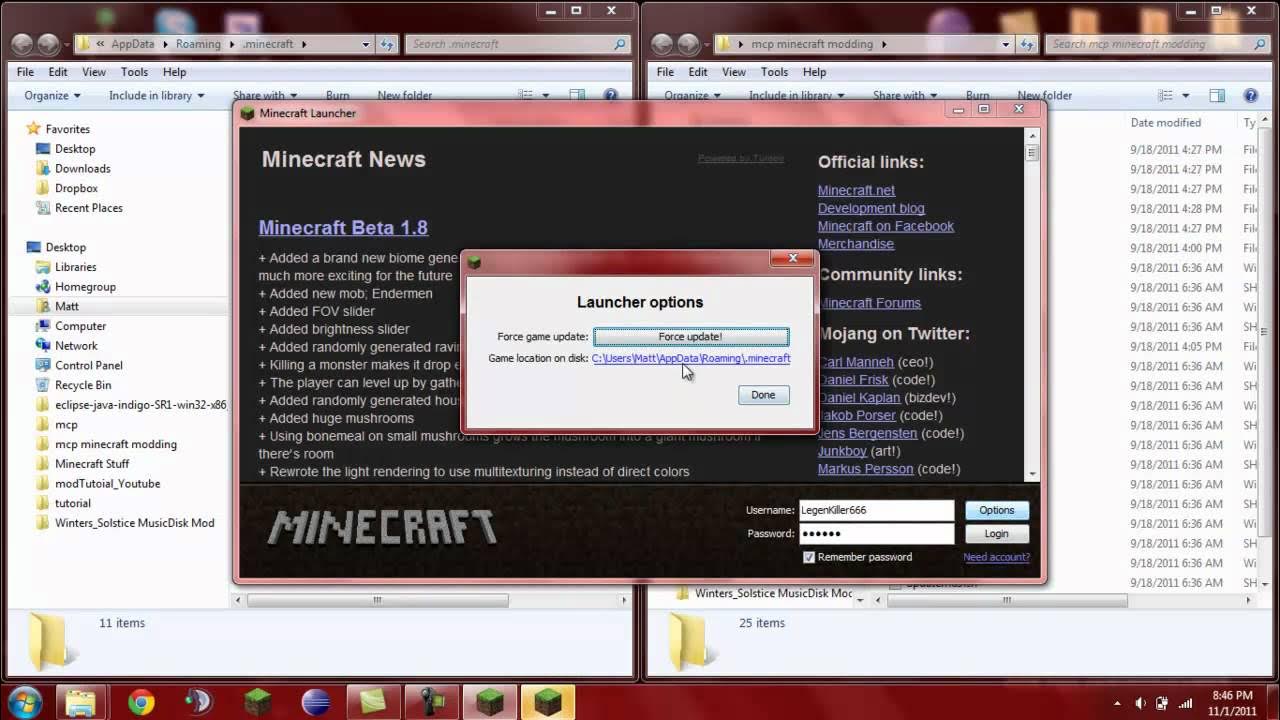 [Minecraft Modding] How to set up MCP with Eclipse - YouTube