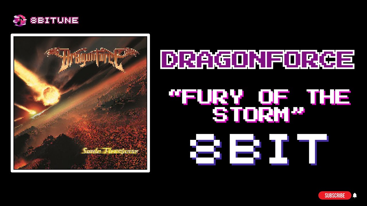DRAGONFORCE - FURY OF THE STORM (8-bit cover) [ 8biTune ] - YouTube