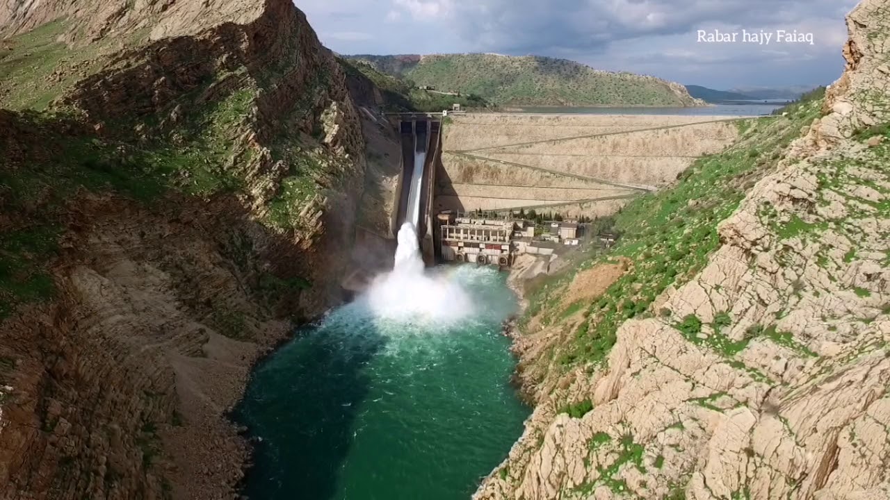 Darbandikhan Dam 25-3-2019 - YouTube