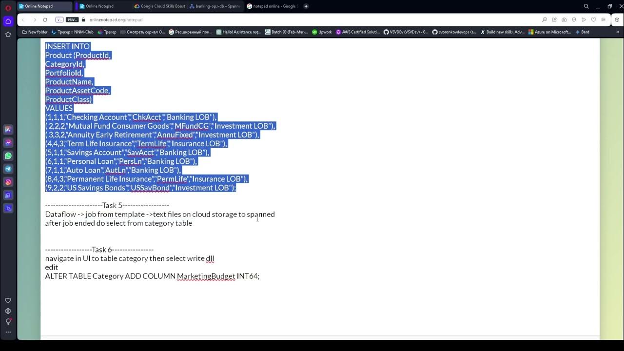 GCP Create and Manage Cloud Spanner Databases Challenge Lab GSP381 - YouTube