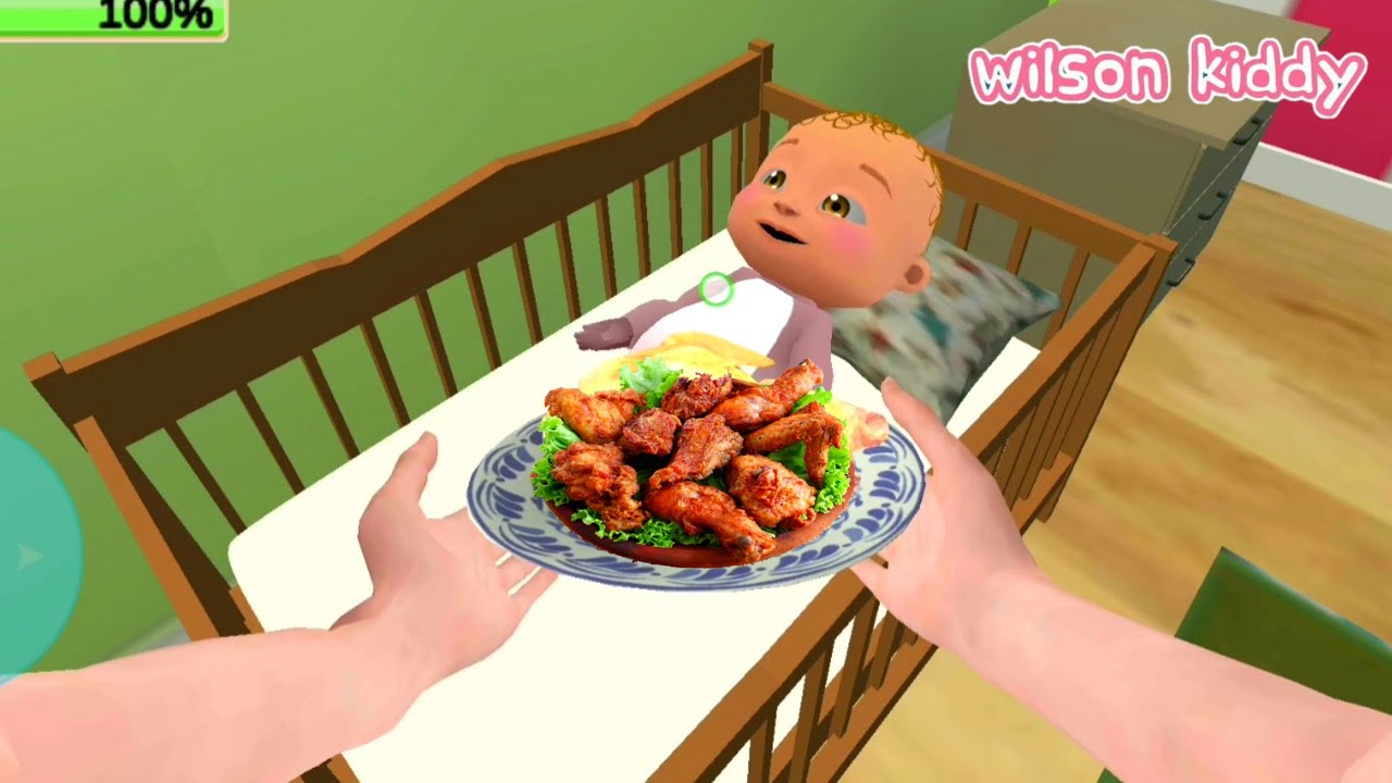 Bayi Sultan Up1n Minta Ayam Odading | Game Wilson Kiddy - YouTube