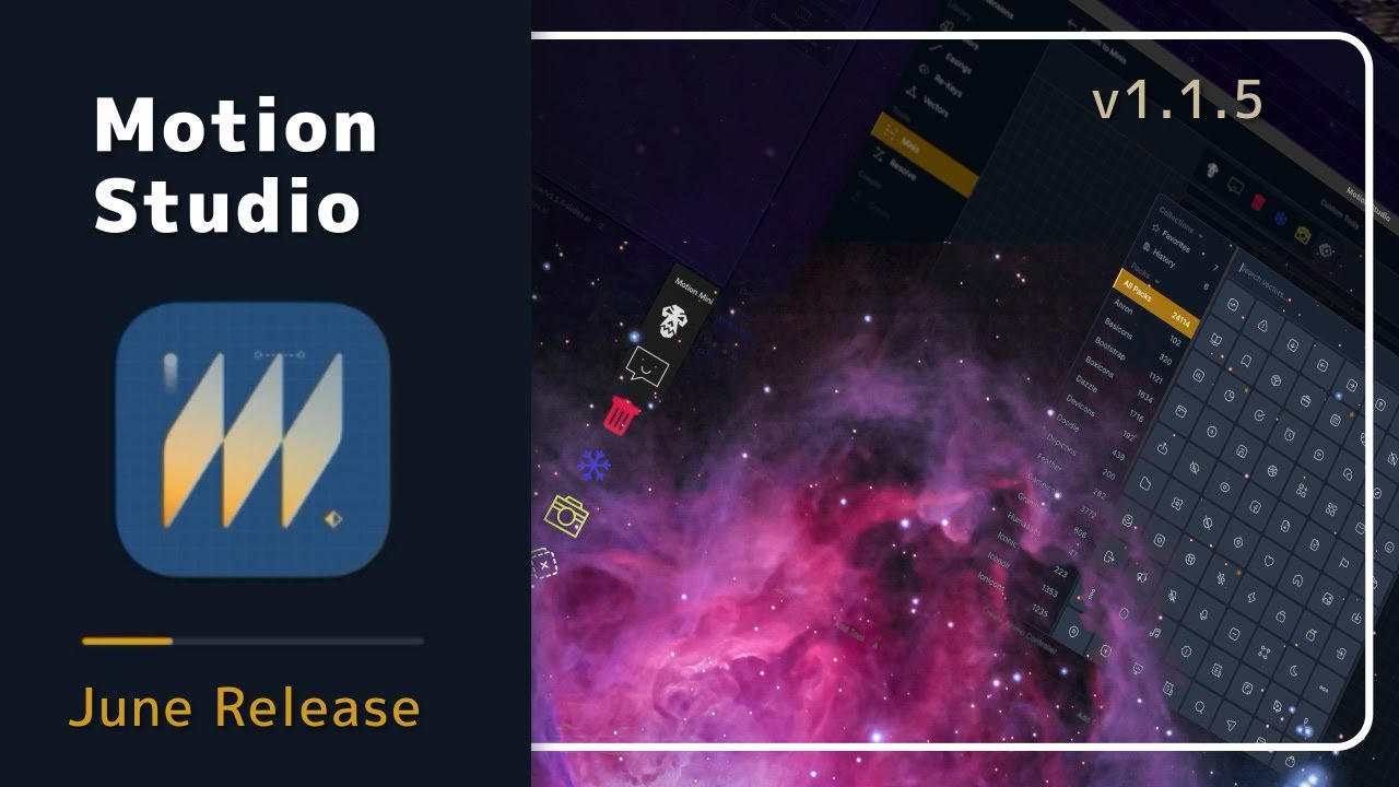 Motion Studio — New UI / Folders / more — June update (M⁺) - YouTube