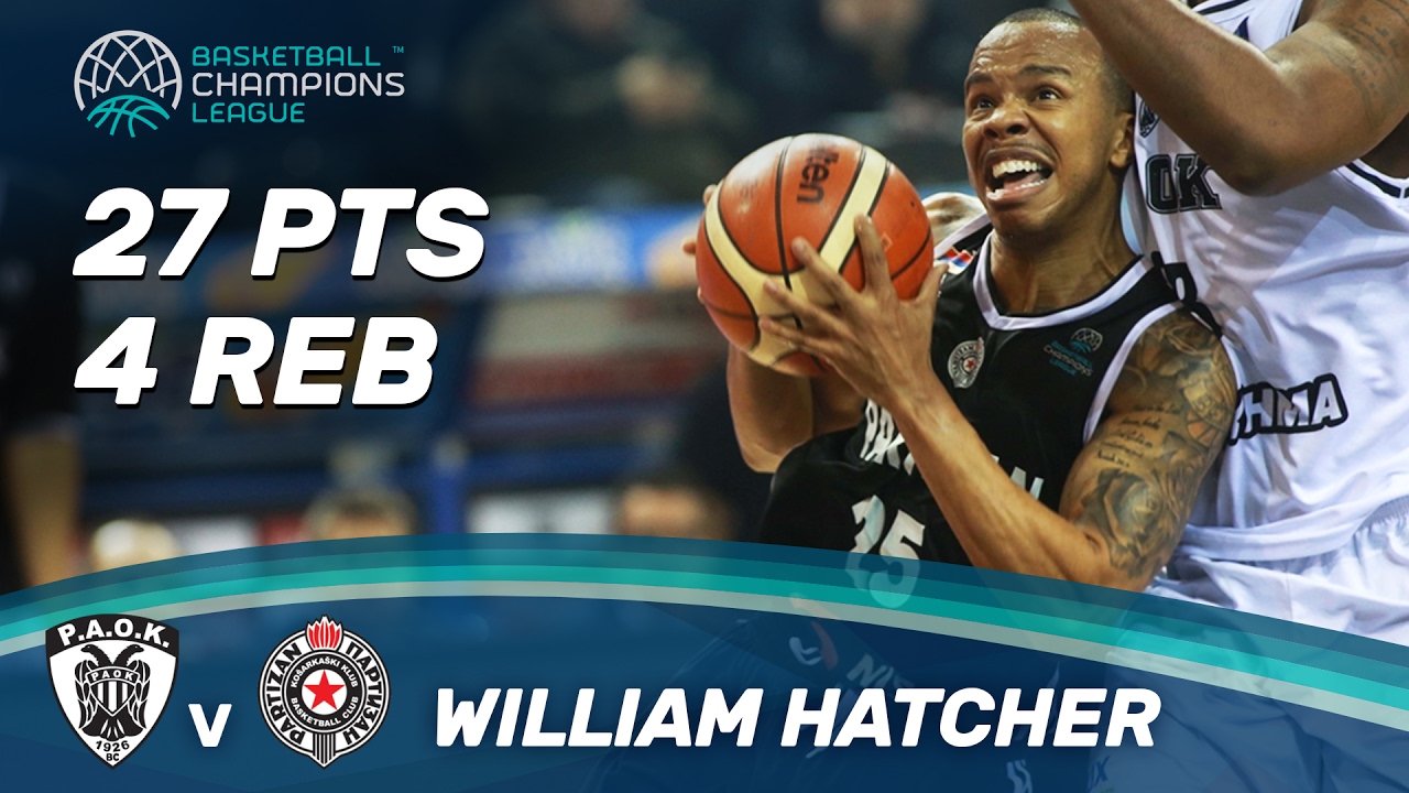 William Hatcher (27 Pts) dominated in the Black-and-White derby - PAOK ...