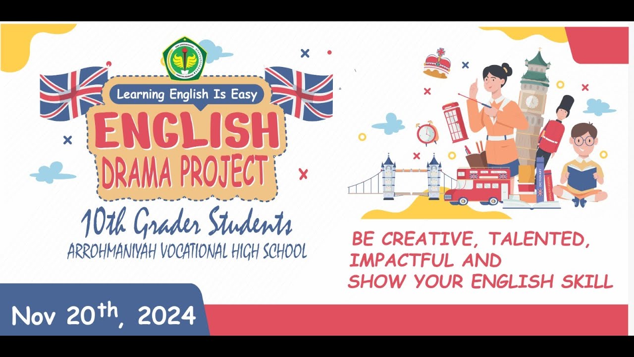 LIVE STREAMING - ENGLISH DRAMA PROJECT PERFORMANCE | SMK ARROHMANIYAH ...
