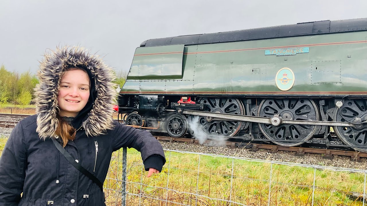 Thrilling chasing trains epic Tangmere do we catch her with mighty ...