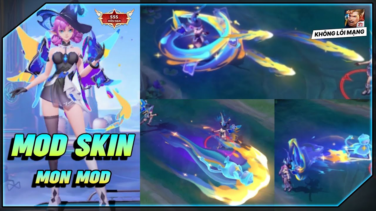 Hướng Dẫn Mod Skin Veera Phù Thủy Hội Họa Mùa S4 2024 Full Hiệu Ứng ...