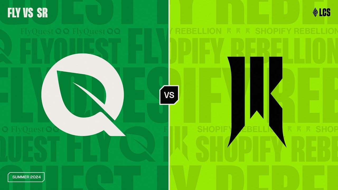FLY v SR - Week 6 Day 2 | LCS Summer Split | FlyQuest v Shopify ...
