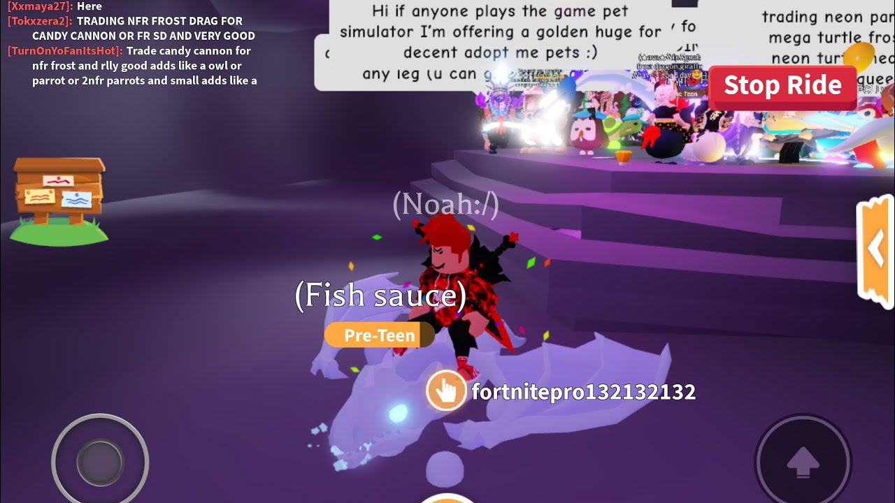 CROW TO FROST ADOPT ME MONTAGE - YouTube