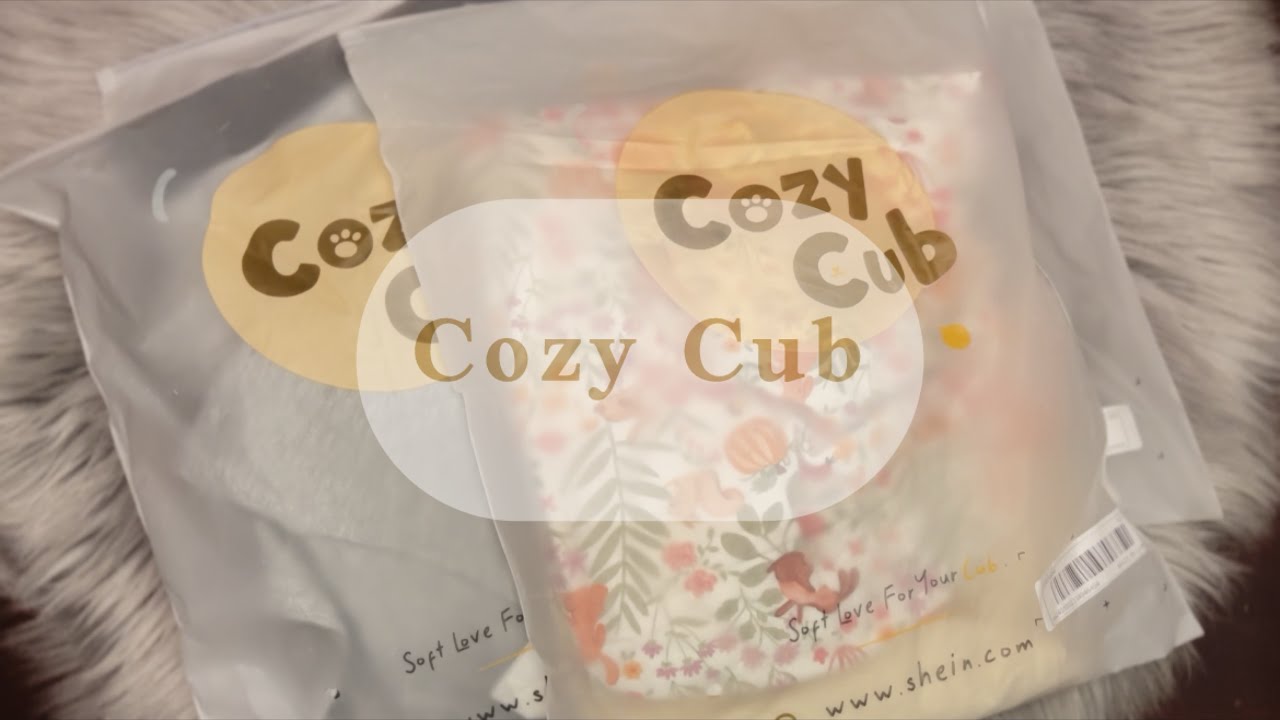 مشترياتي من Cozy Cub 🐻💗 - YouTube