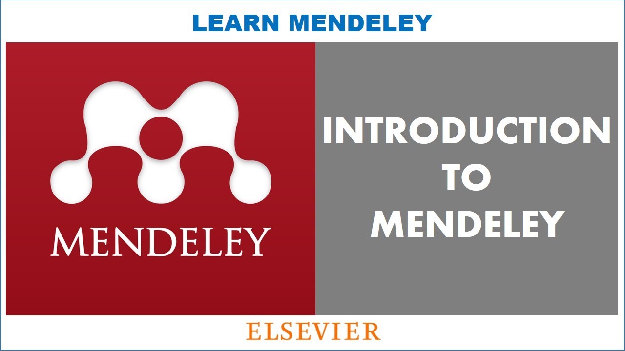 Introduction to Mendeley | How Mendeley Desktop & Mendeley Web Works ...
