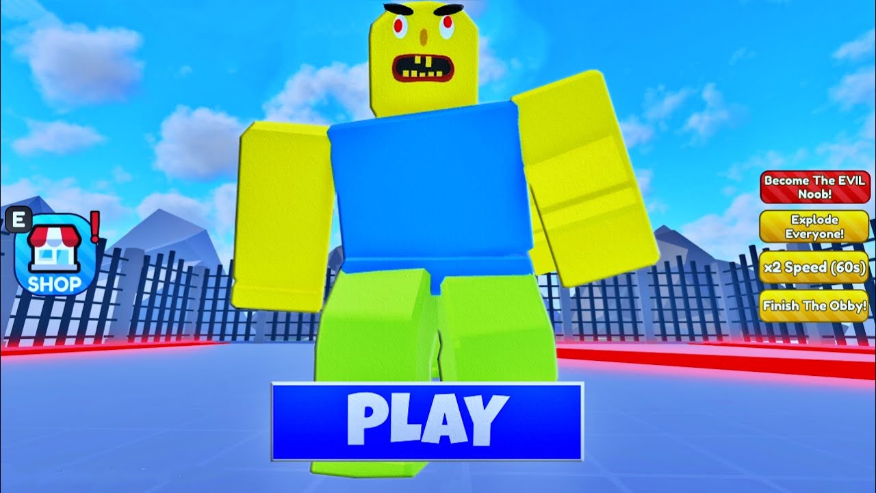ESCAPE THE EVIL NOOB! (OBBY) | ROBLOX - YouTube