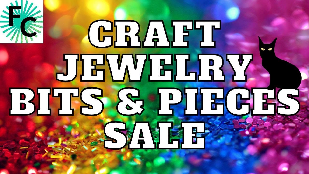 Craft Jewelry Bits & Pieces Sale Tues. 10/21 at 3pm EST #DIY upcycle re ...