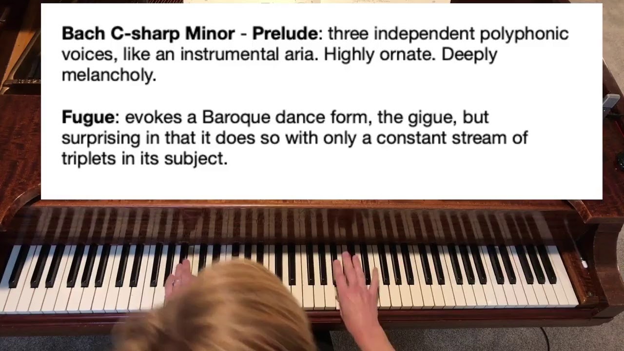 Lura Johnson, pianist - Brunch with Bach, Episode 2 - YouTube