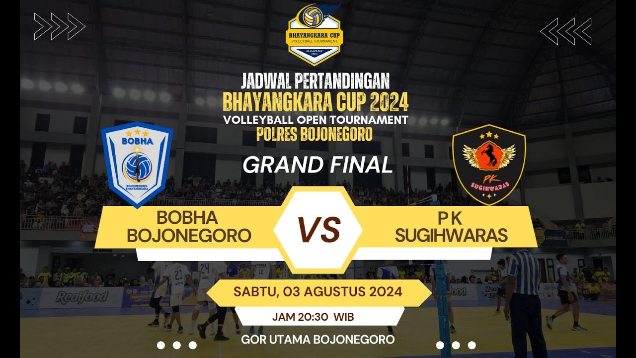 🔴 LIVE GRAND FINAL BOBHA VS PK SUGIHWARAS | BHAYANGKARA CUP 2024 ...