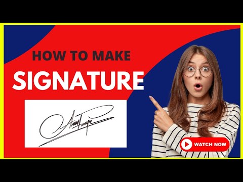 How to signature like a boss | Sign your name | Signature | Autograph ...
