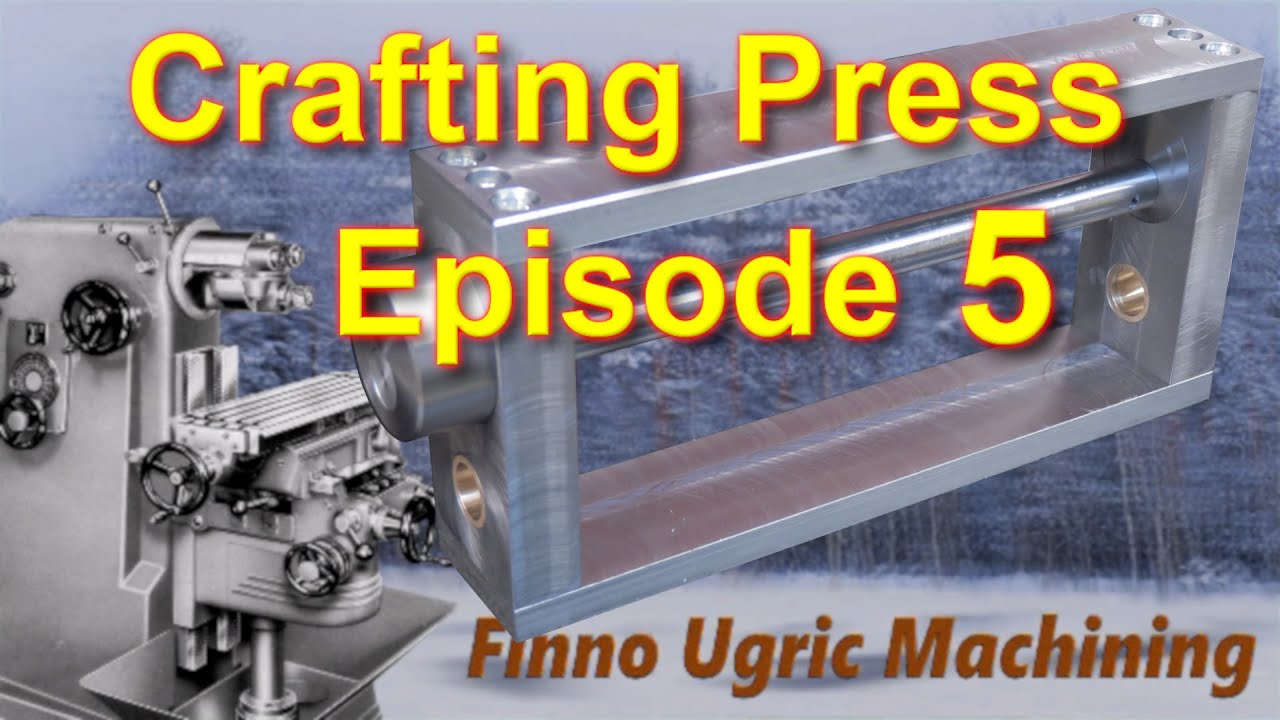 Making a paper crafting press 5 - YouTube
