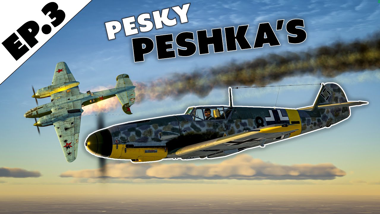 Bf 109F-4 Single Player Career in IL-2 VR || Ep.3 || Pesky Peshka's ...