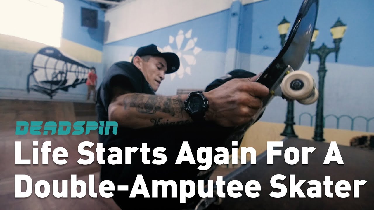 Skateboarding Gave Double-Amputee Felipe Nunes His Life Back - YouTube