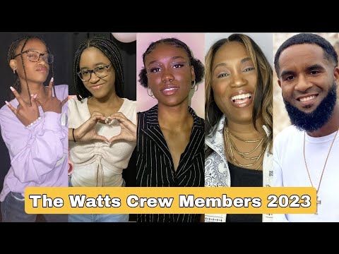 The Watts Crew Members Real Name And Ages - YouTube