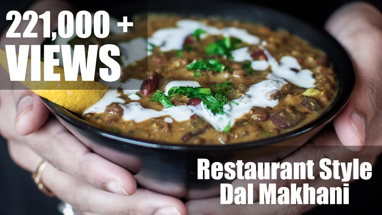 Restaurant Style Dal Makhani | Punjabi Maa Ki Dal | Punjabi Style ...