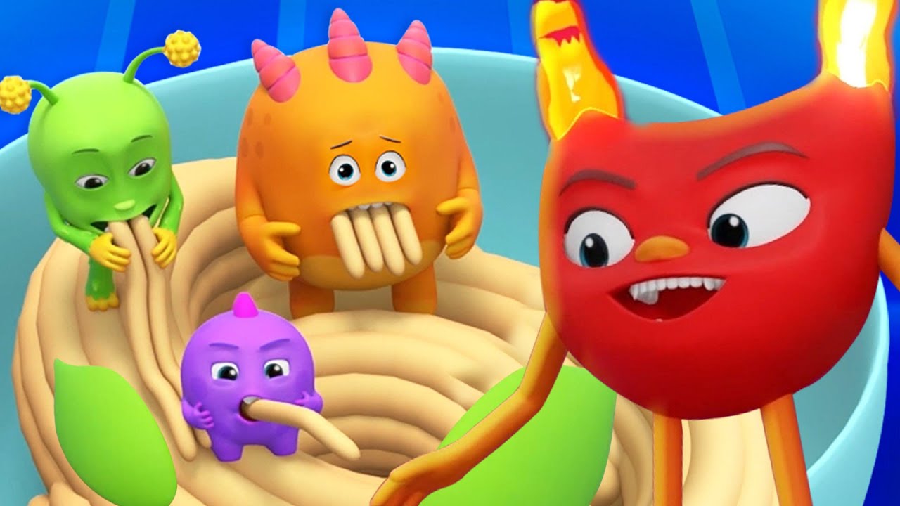 Noodles Getaway, Booya Cartoon and Funny Show for Kids - YouTube