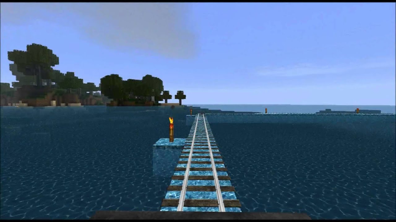 The longest railway in Minecraft! - YouTube