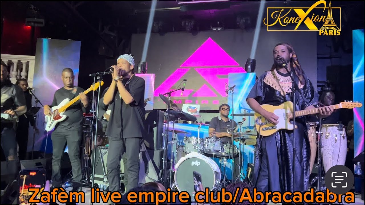 Zafem live empire Club à Paris - YouTube