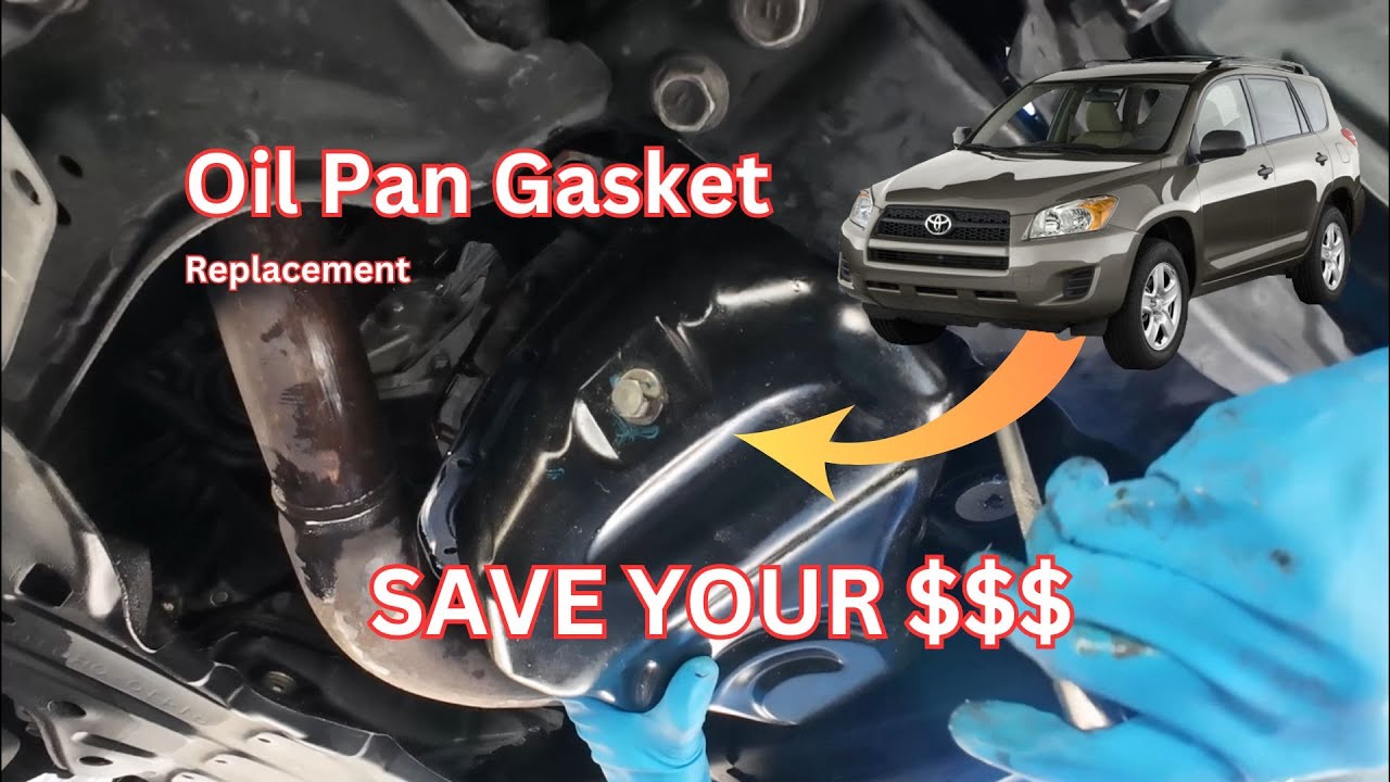 Toyota RAV4 Oil Pan Gasket Replacement | Fix Oil Leaks FAST (2009-2012 ...