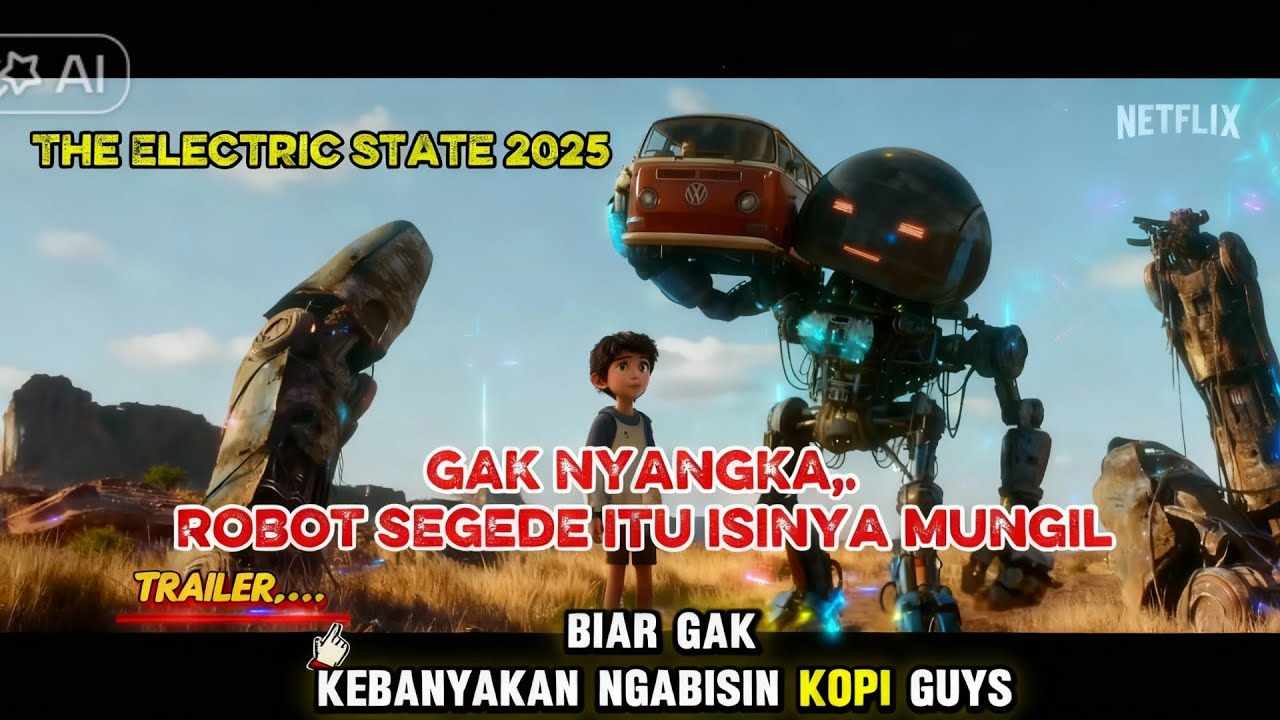 AI ROBOT‼️JADI KEBAIKAN ATAU PERANG⁉️ #alurceritafilm #cuplikanfilm # ...
