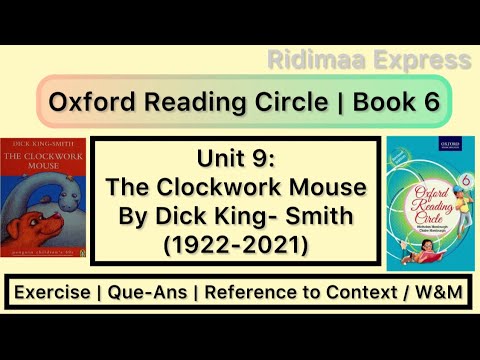 The Clockwork Mouse | Dick King- Smith | Oxford Reading Circle | Unit 9 | Book 6 | Solved ...