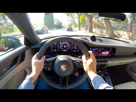 2025 992.2 Porsche 911 Carrera - POV Test Drive (Binaural Audio)