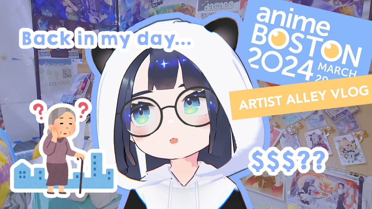 [Anime Boston 2024] Artist Alley vlog + How has AA changed in the last ...