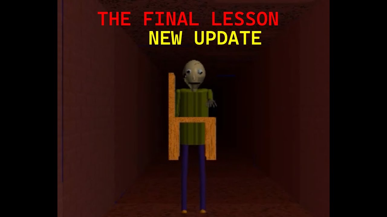 The Final Lesson REMASTERED [DEMO 2] - Baldi's basics decompiled mod ...