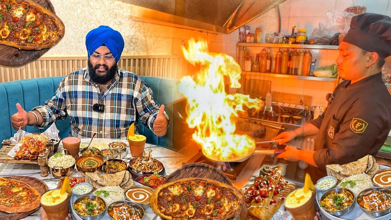 Rs.279/- Ultimate Food | Street Food India | Zoca Cafe Jalandhar - YouTube