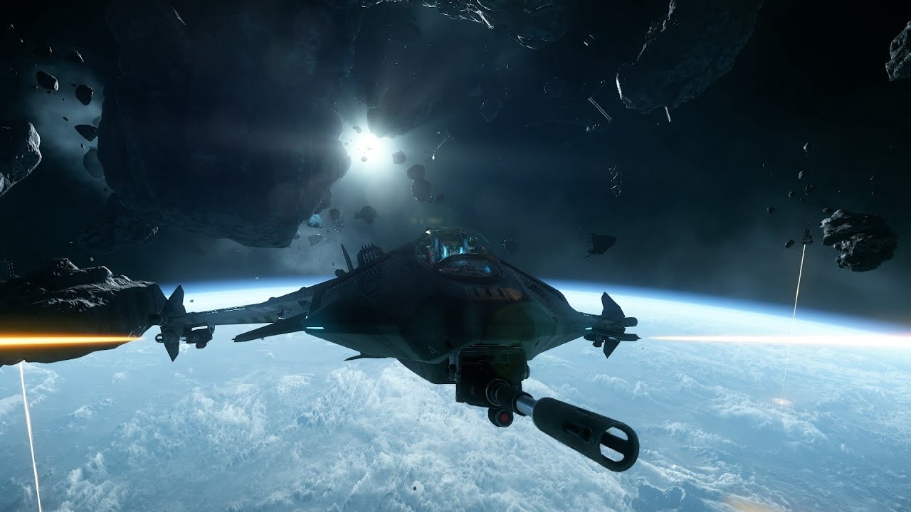 Star Citizen AC 1.1 - Gladius multiplayer montage with TrackIR - YouTube