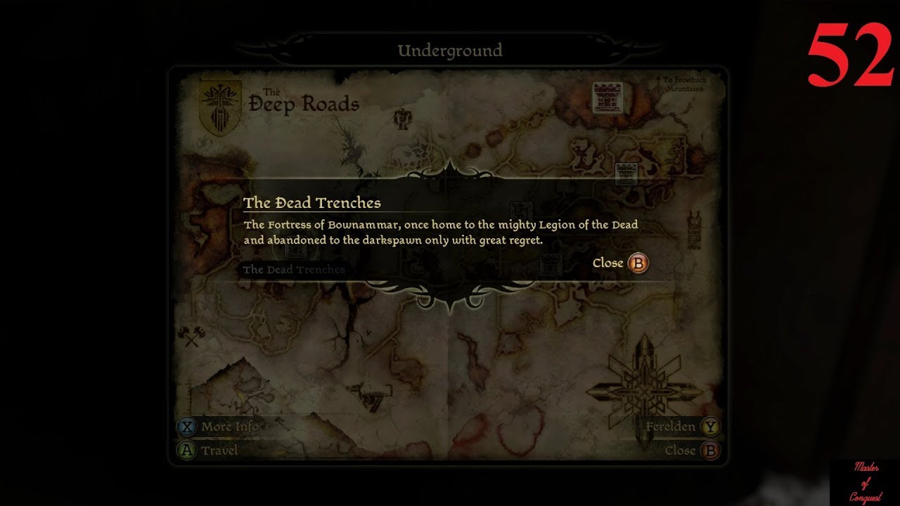 Dragon Age: Origins Walkthrough Part 52 - The Dead Trenches - YouTube