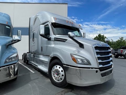 2 2020 SILVER FREIGHTLINER CASCADIA 126 TRUCKS FOR SALE - YouTube