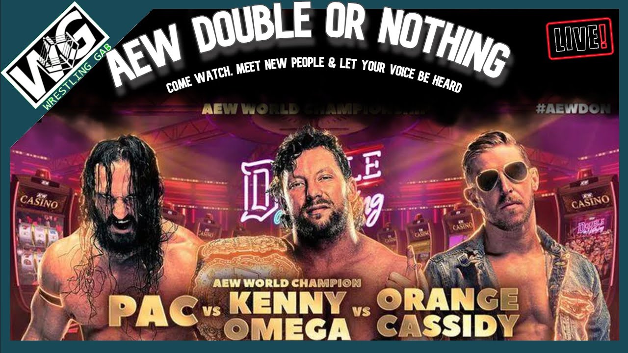 Double Or Nothing, AEW Double Or Nothing 2021 - YouTube