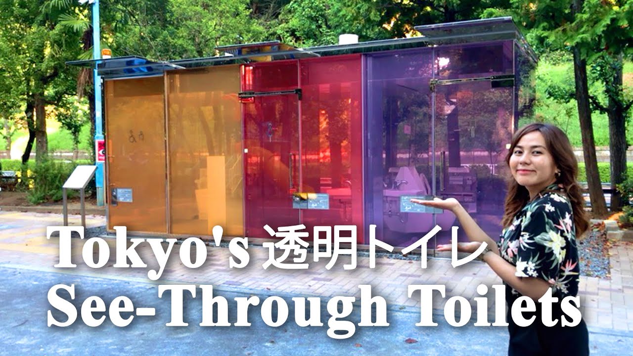Tokyo's See-Through Toilet | Transparent Toilet | deltaTV - YouTube